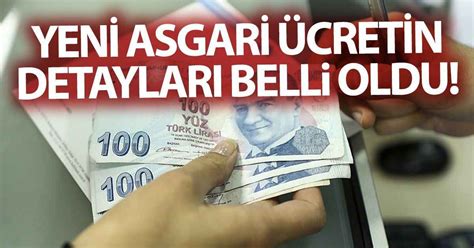 Yeni Asgari Cretin Detaylar Belli Oldu Demokrat Kocaeli