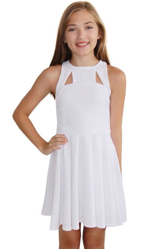THE SUMMER DRESS 2569 WHITE Cotillion Dresses Dresses For Tweens