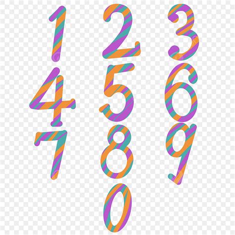 Arranged Numbers Clipart Png Vector Psd And Clipart With Transparent