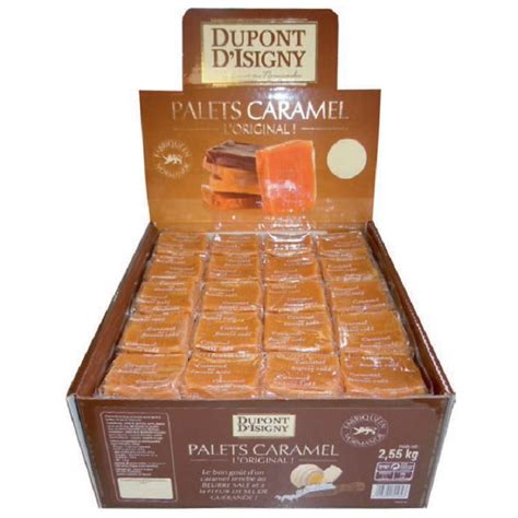 Caramels palets tendres au beurre salé 13g les 200