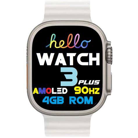 Smartwatch Hello Watch Plus Maxima Calidad Prowatch Colombia