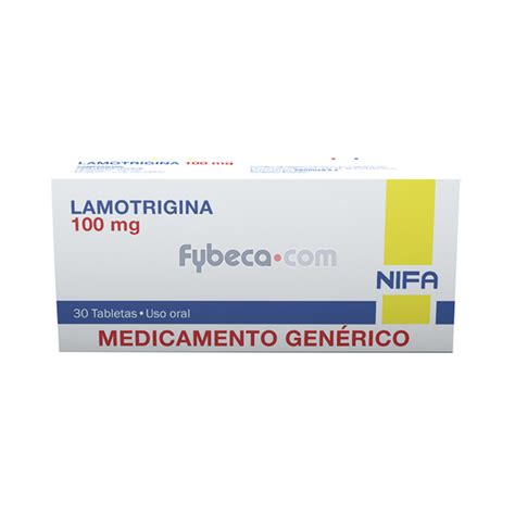 Lamotrigina 100 Mg Unidad Fybeca