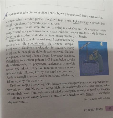 Wypisz Z Tekstu Zadania 5 Cztery Osobowe Czasowniki Dokonane I Cztery