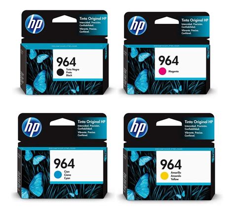 Cartuchos De Tinta Hp 964 Negro Cian Amarillo Magenta RIVERS