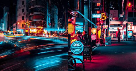 Tokyo City Neon Signs