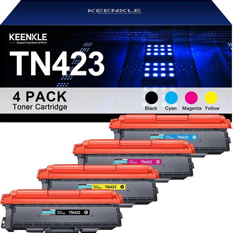 KEENKLE TN423 Tonerkassette Kompatibel für Brother TN 423 TN 421 Toner