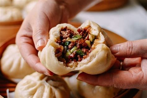 Chinese Steamed Pork Buns Baozi The Woks Of Life