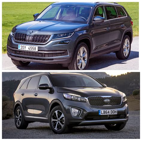 СРАВНЕНИЕ SKODA KODIAK И KIA SORENTO