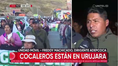 Marcha De Adepcoca Llega A Urujara Y Dan Plazo Al Gobierno Para Cerrar