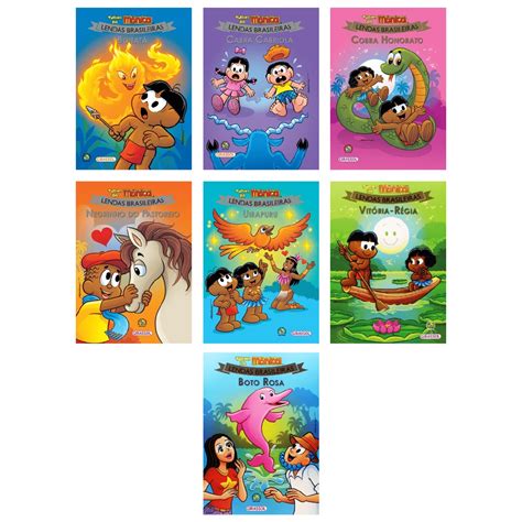 Livro Infantil Turma da Mônica Lendas brasileiras Escolha entre 7