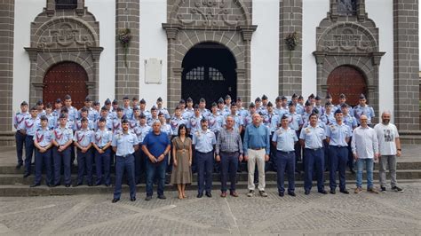 La 75ª promoción de la Academia General del Aire visitó Teror