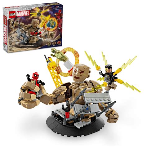 LEGO Marvel Spider Man Vs Sandman Final Battle Building Toy 76280