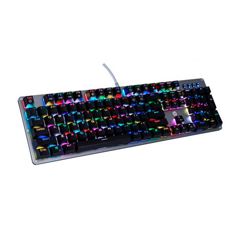 Ripley TECLADO GAMER MECANICO HP GK100 RGB 1 8M 104 TECLAS