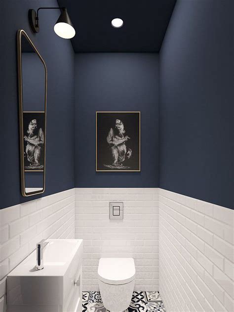 35 baños de color azul la última tendencia en decoración que querrás