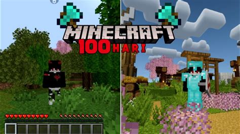 Aku Mencoba Bertahan Hidup Selama 100 Hari Di Minecraft YouTube