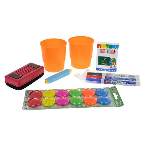 Tablica 2w1 Magnetyczno Kredowa Dla Dzieci 3 Akcesoria Regulacja