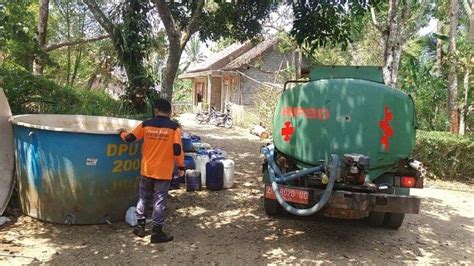 BPBD Kulon Progo Salurkan Lebih Dari 170 Tangki Air Bersih Selama