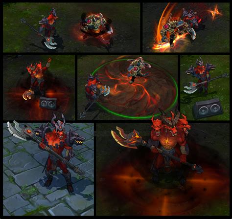 Infernal Nasus League Of Legends Skin LoL Skin