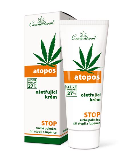 Konopny krem na atopowe zapalenie skóry AZS Cannaderm Atopos Sklep