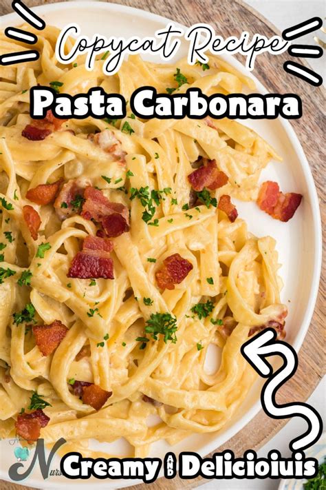 Pasta Carbonara Cheesecake Factory Copycat Recipe Is Mouthwatering With
