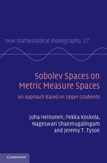 sobolev spaces on metric measure spaces