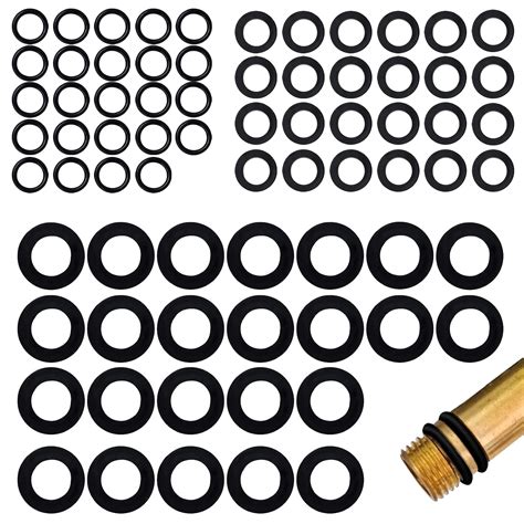 Set Di 72 Guarnizioni Per Tubi In Gomma Include 24 Rondelle Da 1 2