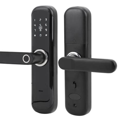 YOSOO Serrure de porte d entrée sans clé Empreinte digitale de sécurité