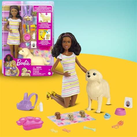 Zestaw Lalka Barbie Z Pieskami I Akcesoriami Mattel Sklep EMPIK