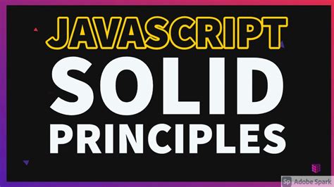 follow solid principles 08 youtube