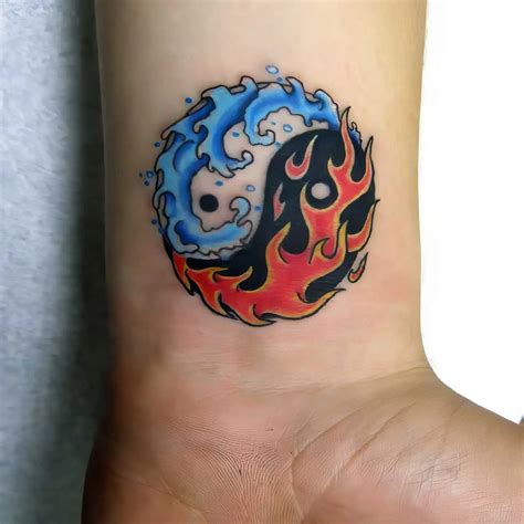 Yin Yang Nature Tattoo
