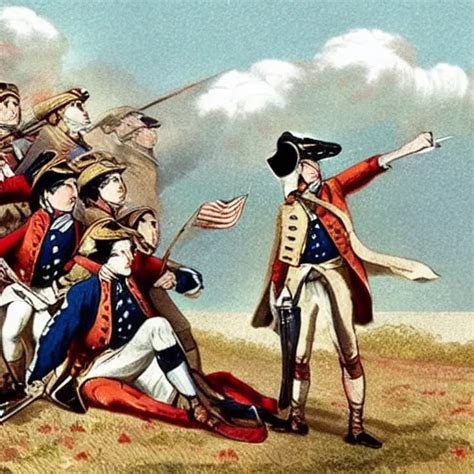 George Washington Revolutionary War Still Reimagined Stable Diffusion