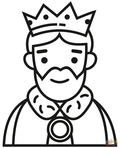 Dibujo De Rey Para Colorear Dibujos Para Colorear Imprimir Gratis