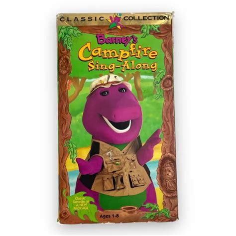 BARNEY BARNEY S CAMPFIRE Sing Along VHS Classic Collection 11 29