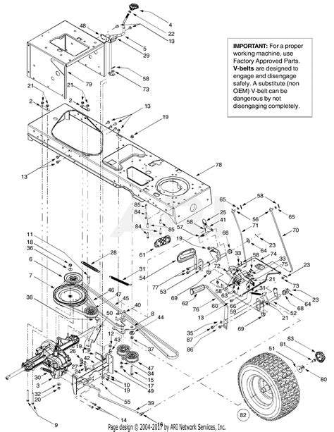 Belt Diagram For Troy Bilt Riding Mower How To Change Drive