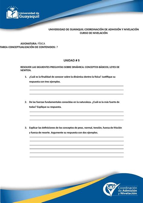 U5 Clase 25 26 S7 Tareas Ing Medardo Torres Villacreses