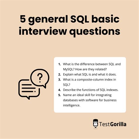 SQL Basic Interview Questions TestGorilla