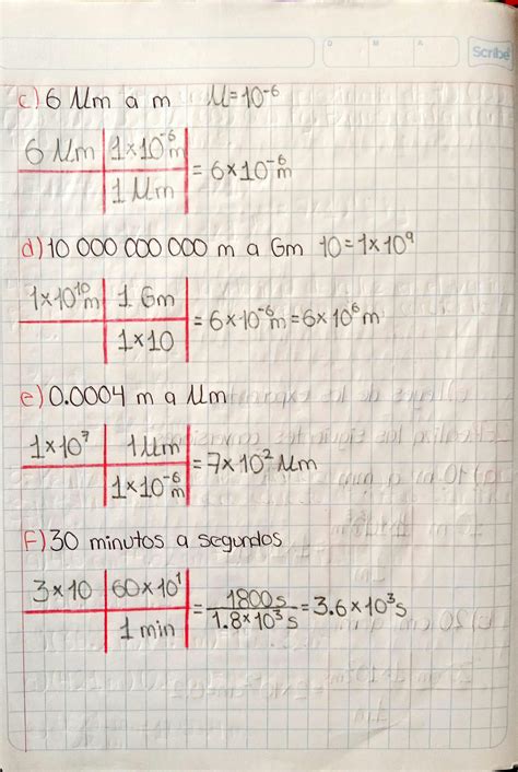 SOLUTION Ejercicios De Notaci N Cient Fica 2 0 Studypool