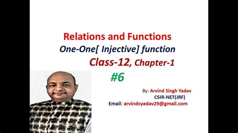 types of functions one one functions injective mappings class 12 chapter 1 ncert cbse