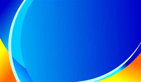 Abstract Background Color Blue Yellow And Orange Cool And Simple