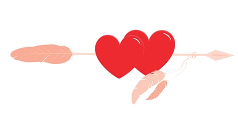 Love Arrow Vector Stock Illustration Valentine S Day Wedding Love