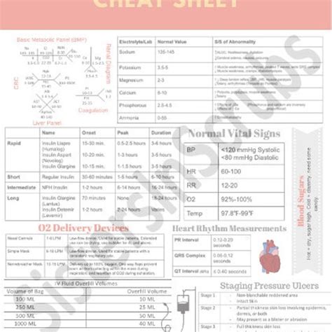 Medical Surgical Report Sheet 2 Etsy