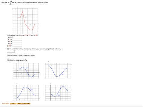 solved let g x f t dt where fis the function whose