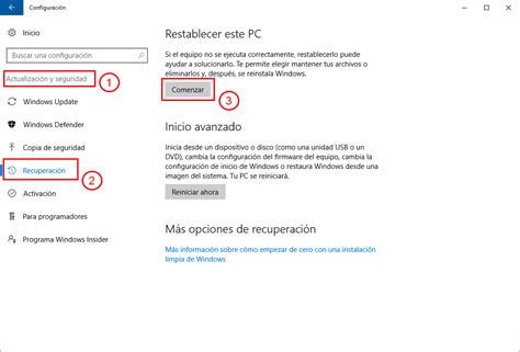 Cómo reinstalar Windows 10 sin perder nuestros datos