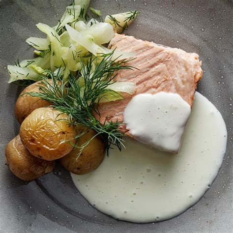 Ugnsbakad lax med Citronsås från Färdiga Maten