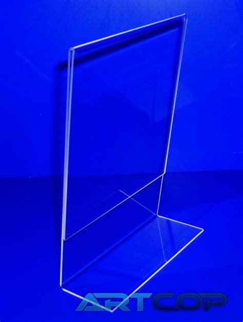 A4 Stojak Podstawka Opisówka z PLEKSI PLEXI pion 5377273486