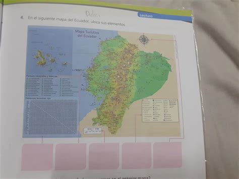 En El Siguiente Mapa Del Ecuador Ubica Sus Elementos Mapa Nbkomputer