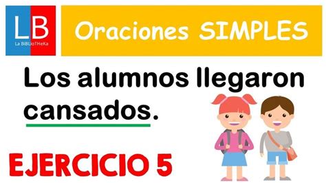 Análisis sintáctico de ORACIONES SIMPLES Ejercicios resueltos 5