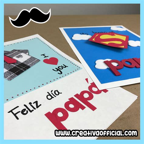 Tarjetas Para Pap F Ciles De Hacer Especial D A Del Padre