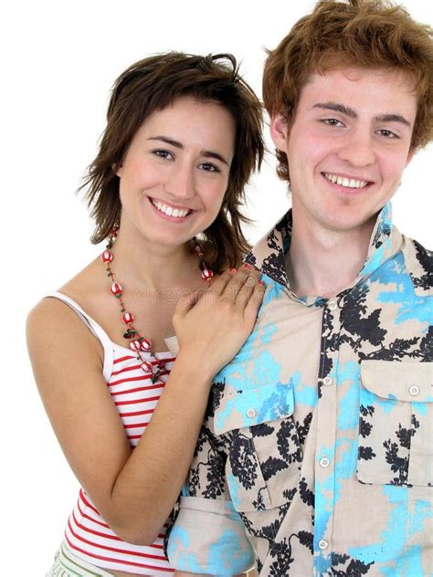 Junge Paare Stockfoto Bild Von Teilhaberschaft Paar Schauen
