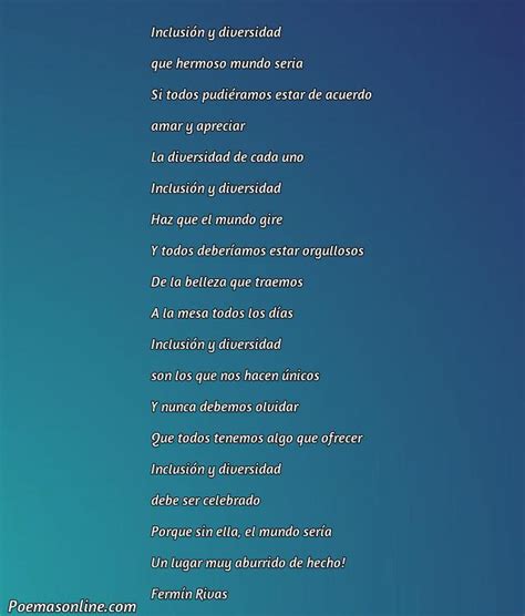 Cinco Mejores Poemas sobre la Inclusión y Diversidad Poemas Online